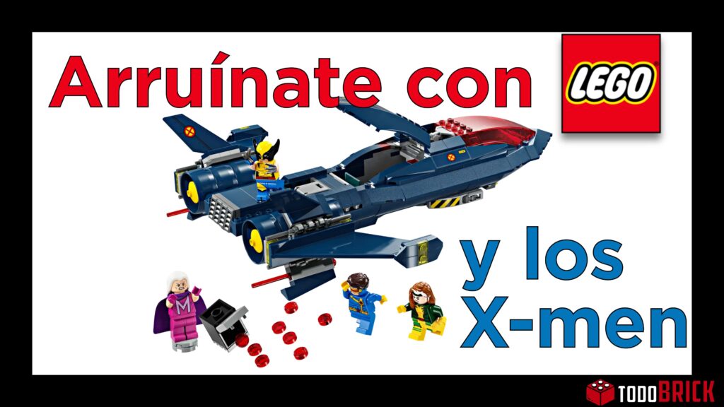 LEGO Marvel 76281 X-Jet de los X-Men | Todo Brick