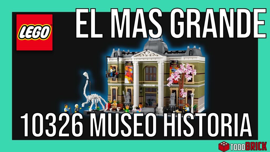 Nuevo LEGO 10326 Museo de Historia Natural | Todo Brick