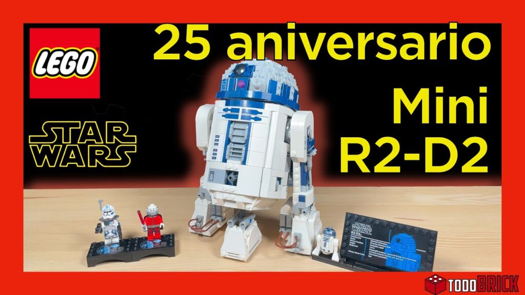 LEGO 75379 Mini R2-D2 25º Aniversario | Todo Brick