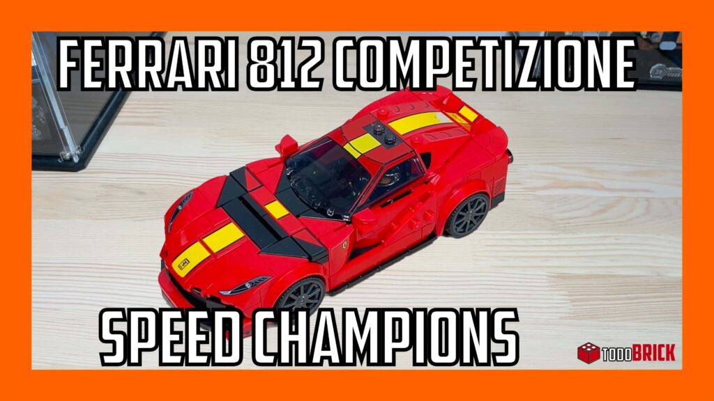 Ferrari 812 Competizione set 76914 de LEGO Speed Champions | Todo Brick