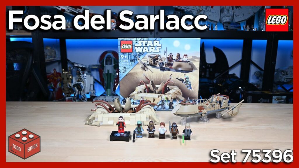 Fosa del Sarlacc y esquife del desierto 75396 | Todo Brick