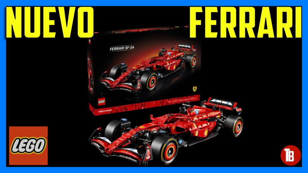 NUEVO Ferrari SF-24 F1 de LEGO Technic | Todo Brick