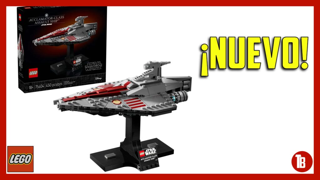 Nueva Nave midi scale de LEGO: Acclamator | Todo Brick