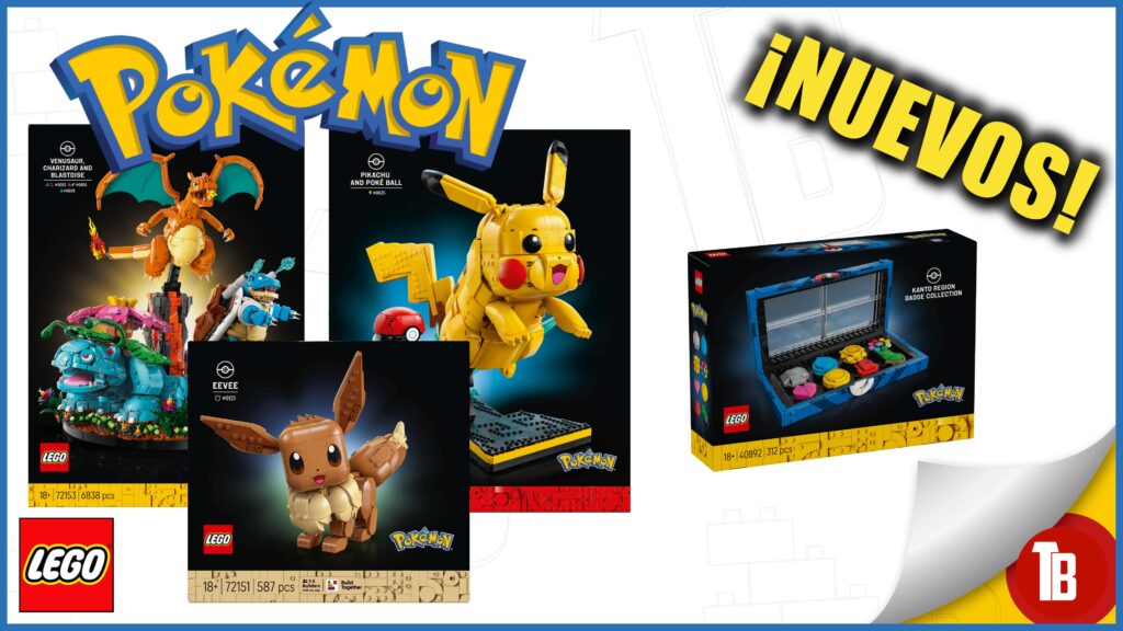 Nuevos sets de POKEMON de LEGO | Todo Brick